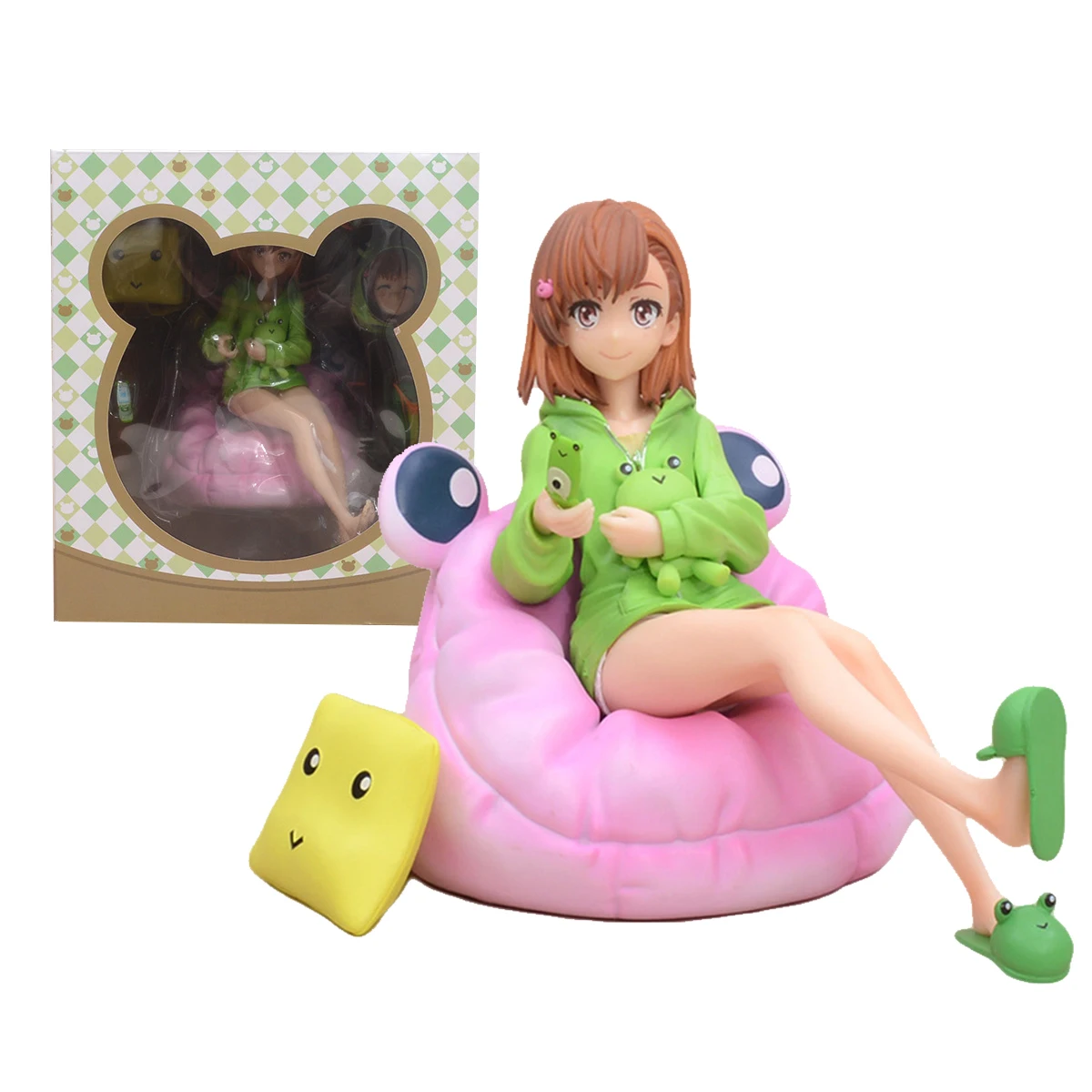 Anime-Figure-Index-of-Magical-Forbidden-Books-Misaka-Mikoto-Frog ...