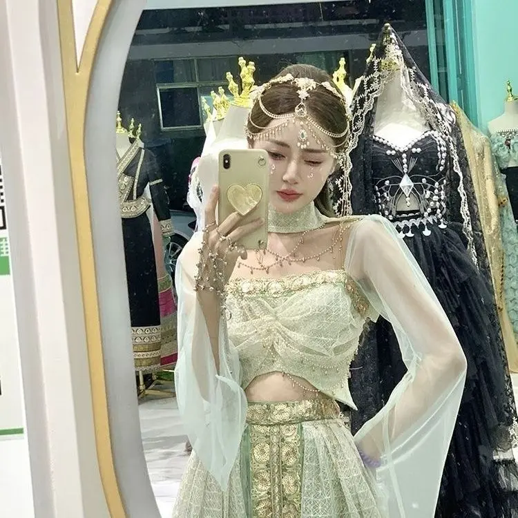 Dunhuang-Style-Hanfu-Female-Hani-Exotic-Style-Western-Regions ...