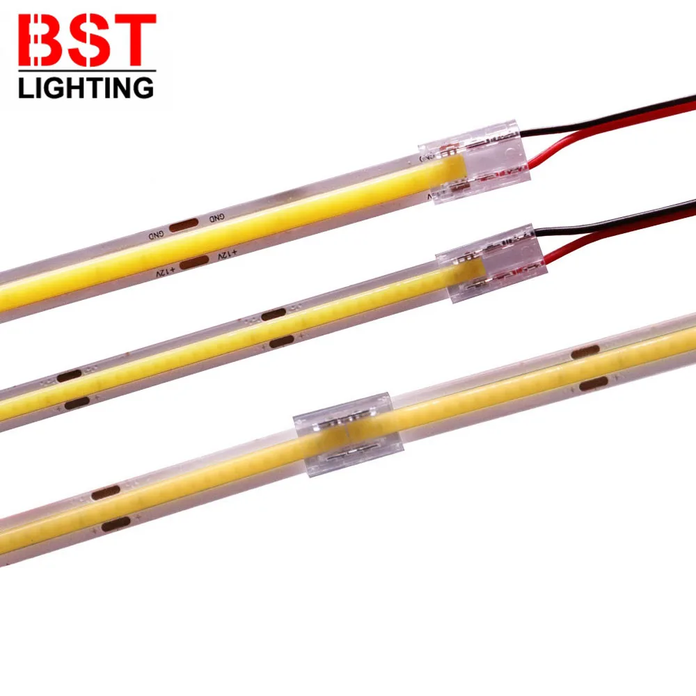 COB-LED-Strip-Solderless-Connectors-for-8mm-10mm-2Pin-SMD-COB-5050-2835 ...