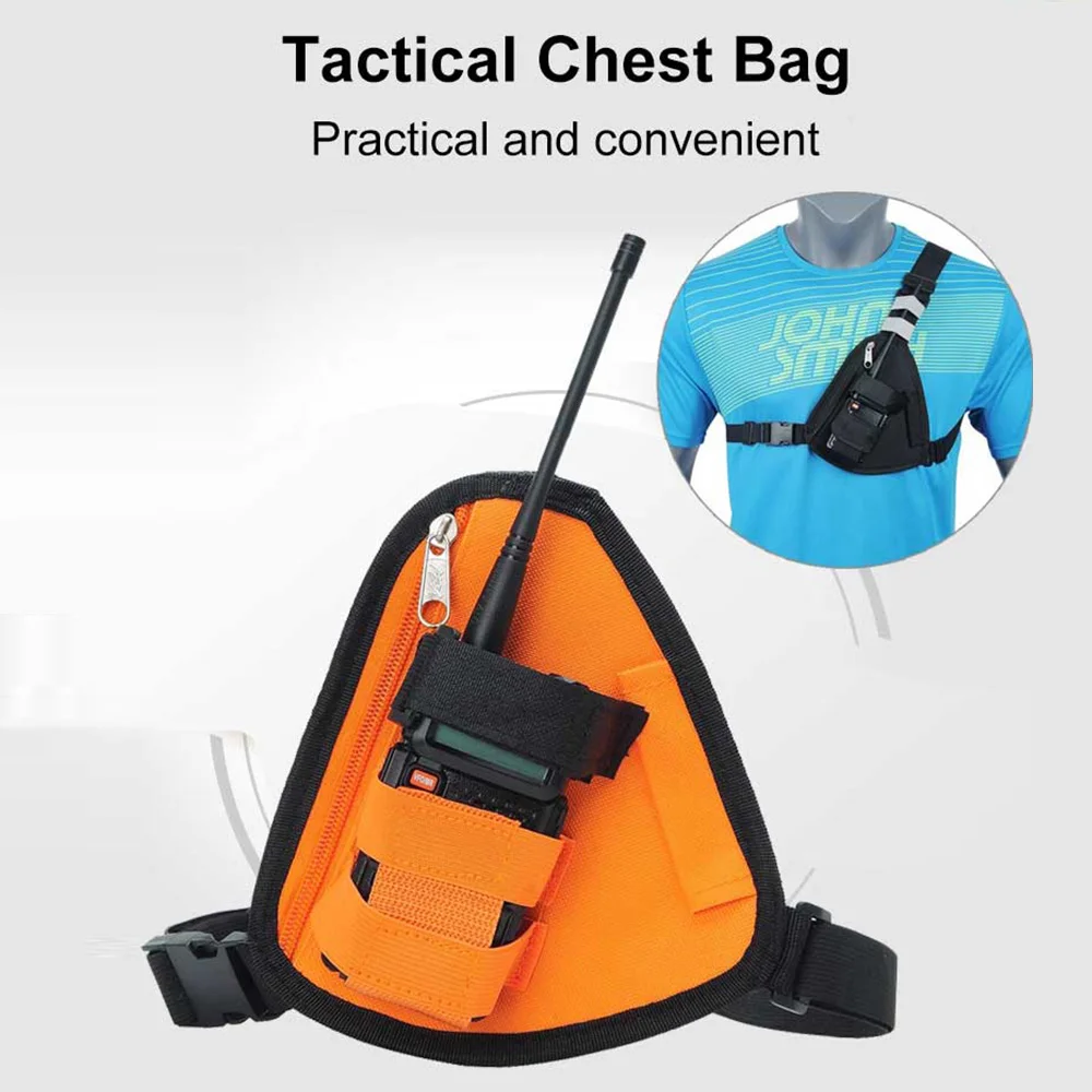 PT-07-Adjustable-Radio-Harness-Bag-Front-Pack-Triangle-Chest-Bag-Walkie ...