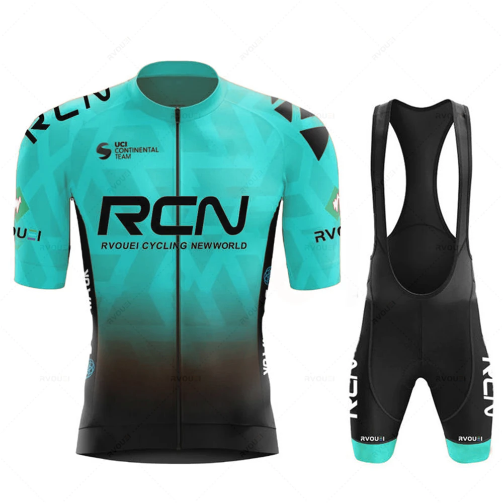 RCN-Team-Breathable-Cycling-Jersey-Set-Terno-de-bicicleta-Uniforme-de ...
