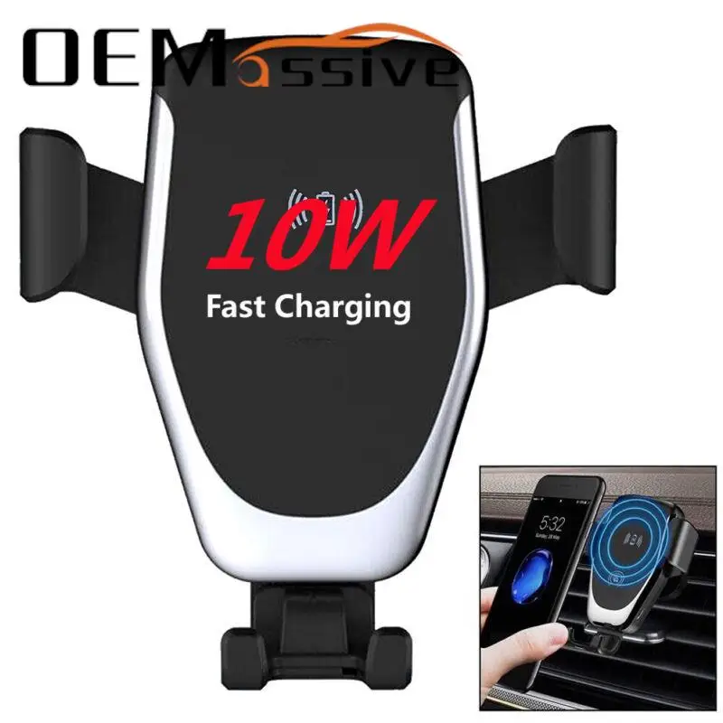Qi-Wireless-Fast-Charger-Car-Mount-Air-Vent-Gravity-Mobile-Phone-Holder ...