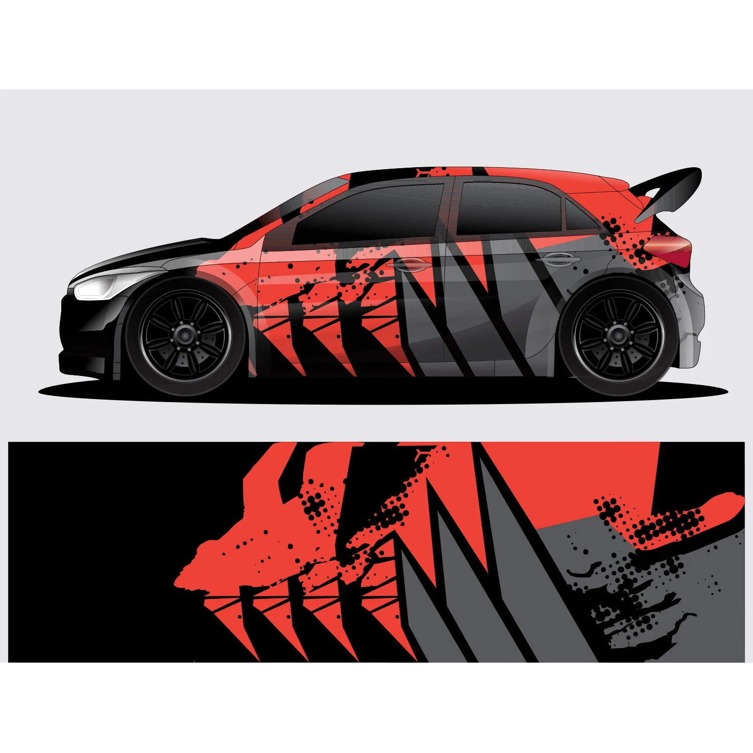 Rally Car Decals