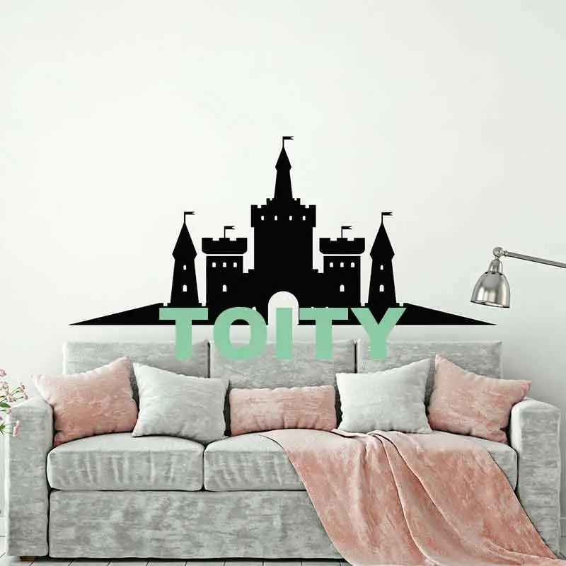 Disney Castle Silhouette Wall Decal