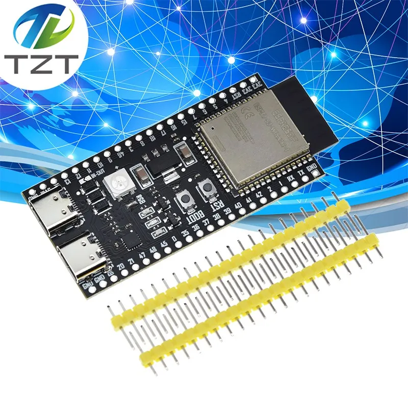 Esp32 Esp32 S3 Wifi Bluetooth Internet Of Things Dual Type C Development Board Core Board Esp32