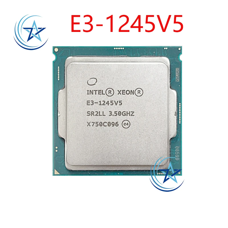 Intel Xeon E3 1245v5 E3-1245v5 3.50ghz Quad-core 8mb E3-1245 V5 Lga1151 Cpu Chip Original For ...
