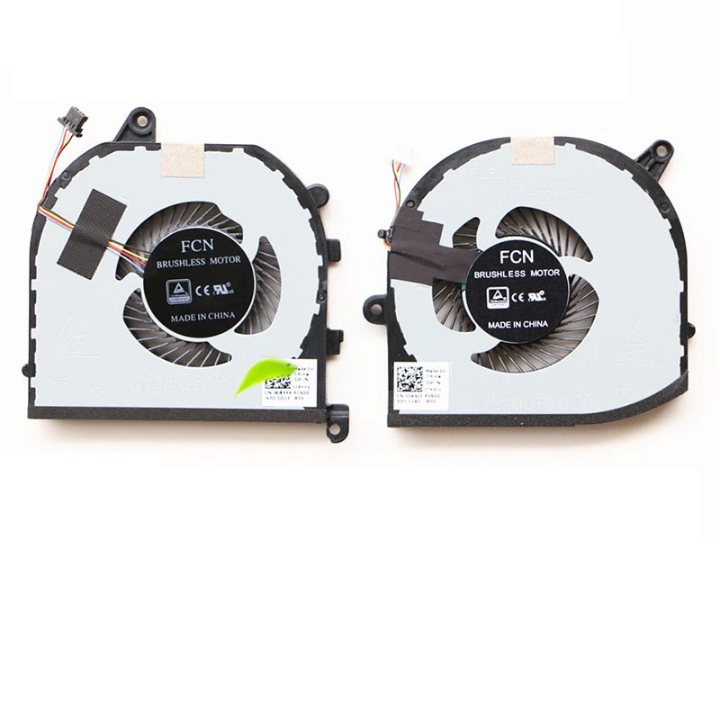 CPU GPU Cooler fan for Dell Precision 5530 M5530 XPS 15 9570 0MV340 ...