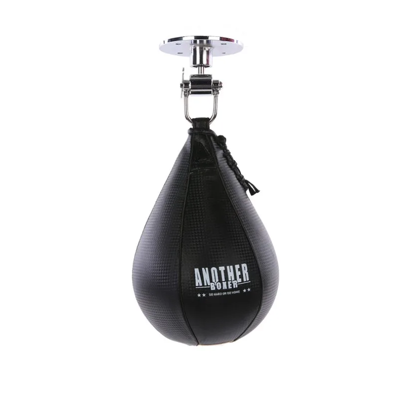Boxing-Speed-Pear-Training-Ball-Black-Punching-Balls-Speed-Use-Mat-Pattern-pode-ser-combinado ...