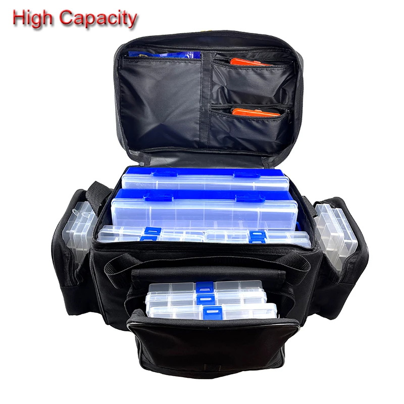 Large Capacity Fishing Bag Waterproof Multifunctional Lure Waist Pack ...