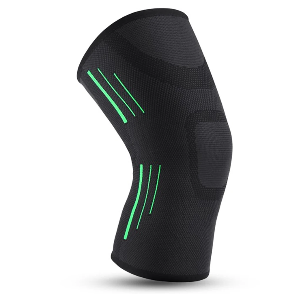 1PC-Sports-Kneepad-Men-Pressurized-Elastic-Knee-Pads-Support-Fitness ...