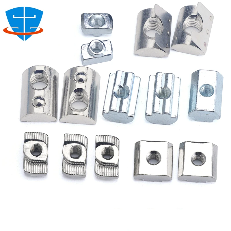 Aluminum Extrusion Profile Fasteners | Aluminum Ball Nuts | M5 ...