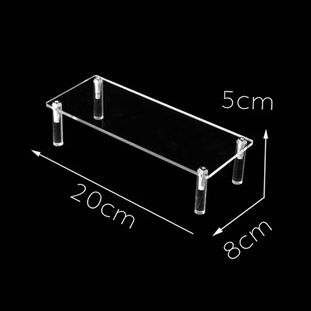 Acrylic Display Stand Ransparent Ladder Shelf Hand-made Figure Toy ...