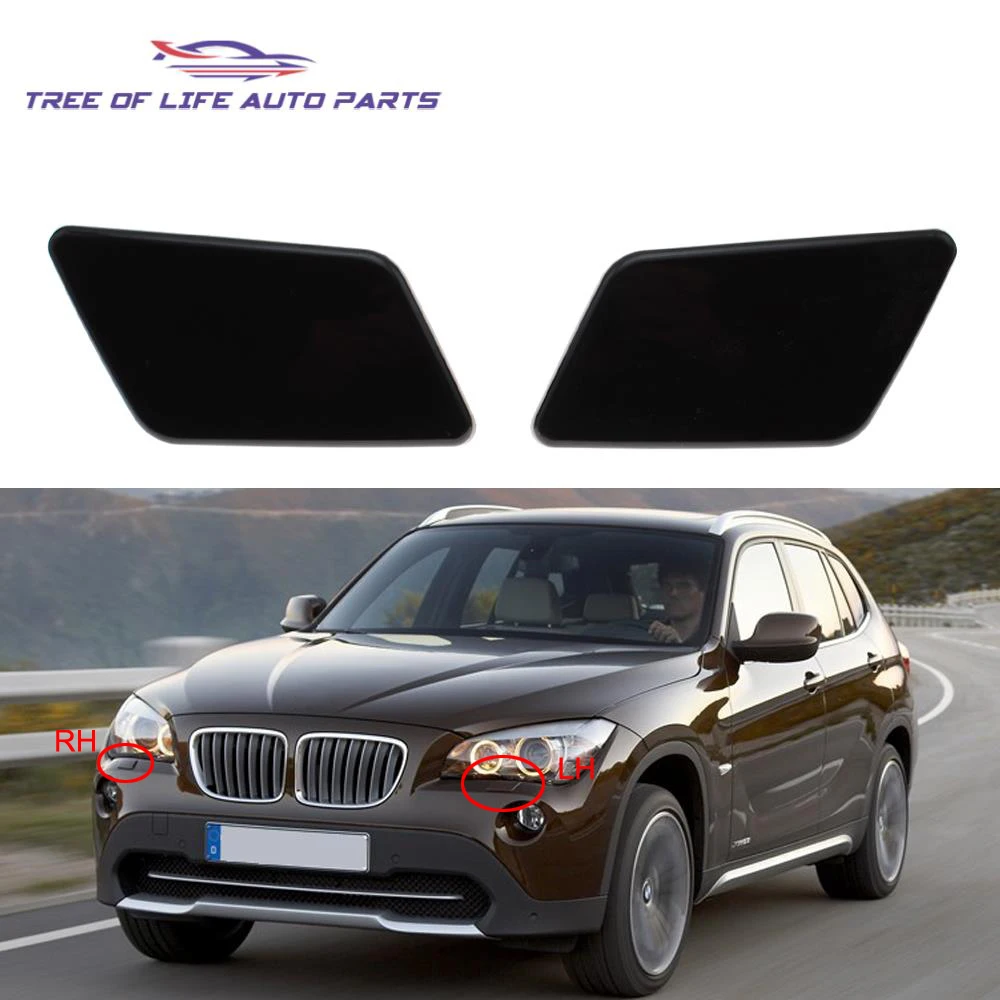 Front-Bumper-Headlight-Washer-Spray-Nozzle-Jet-Cover-Cap-For-BMW-X1-E84 ...