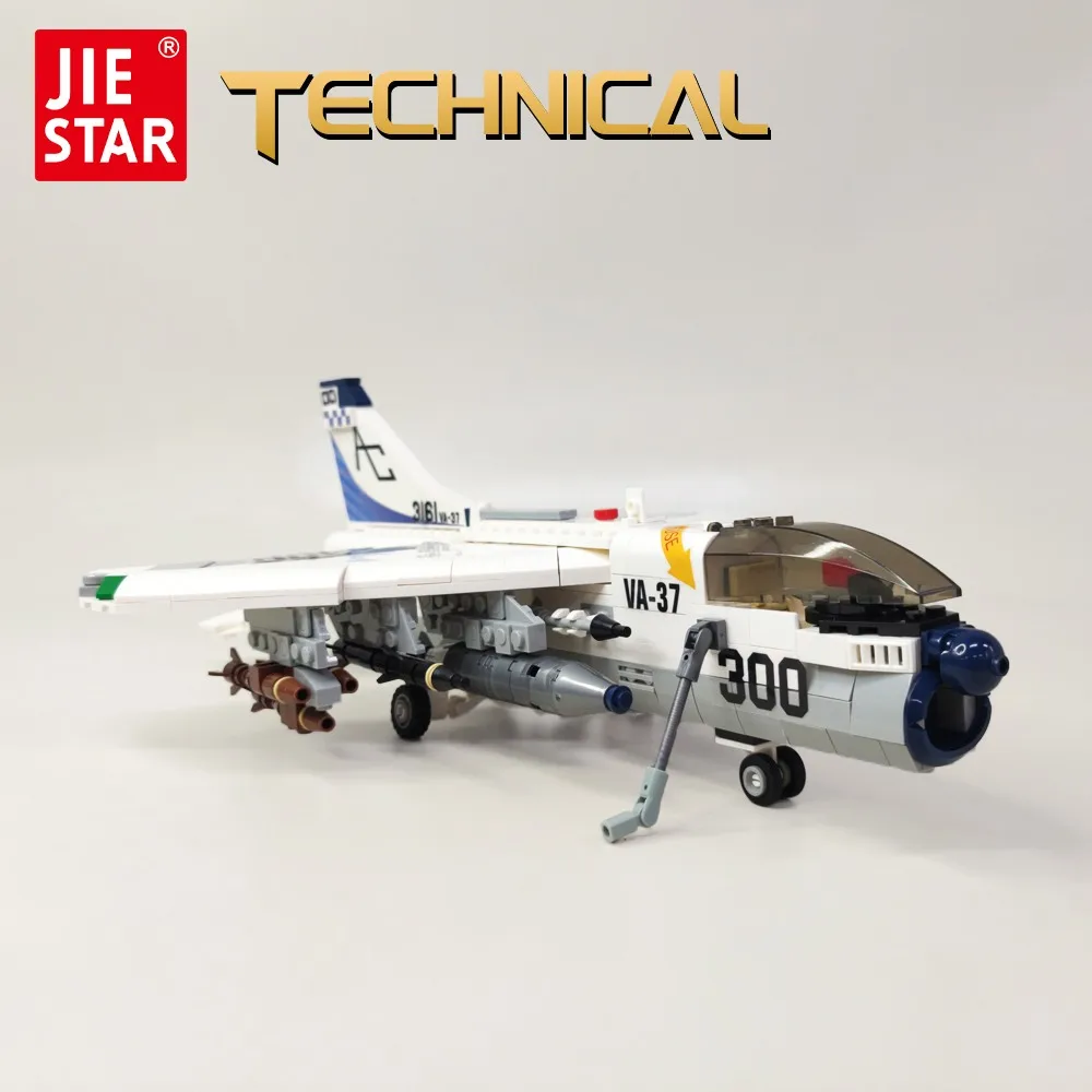 61044-Jiestar-Moc-A-7-Attack-Aircraft-Military-Airplane-Fighter-War ...