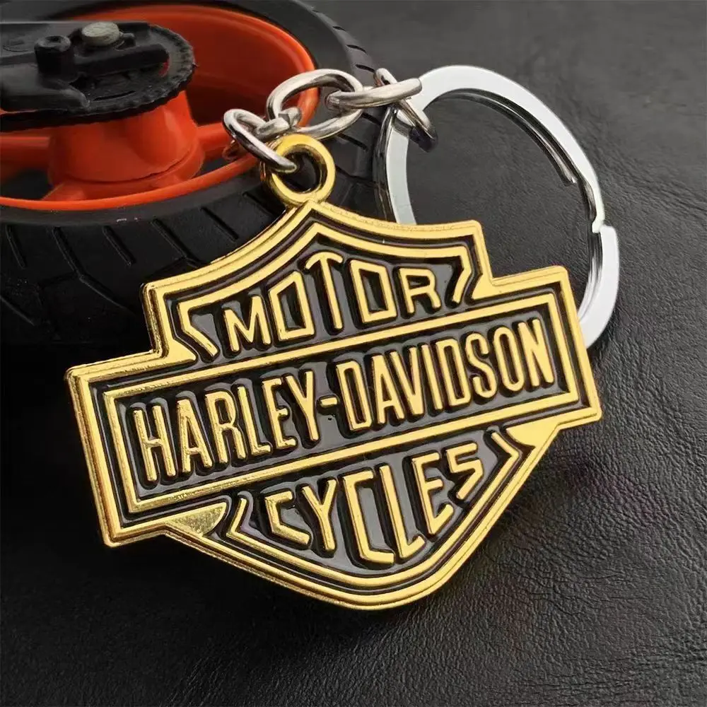 Harley-davidson-Minimalist-style-Metal-motorcycle-key-chain-Car-Key ...
