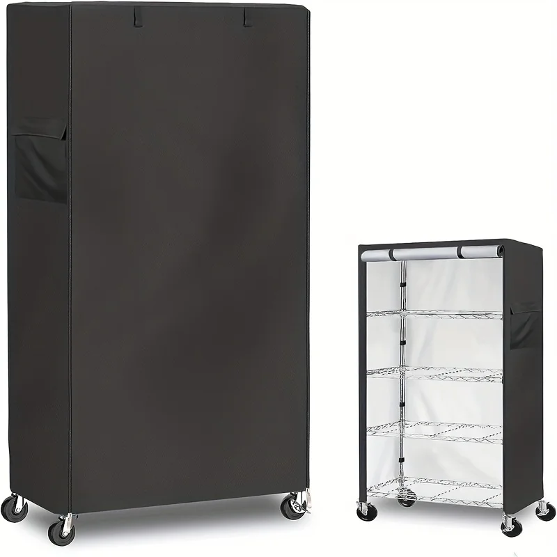 600D-Waterproof-Shelf-Cover-Heavy-Duty-Dustproof-Storage-Shelving-Unit ...