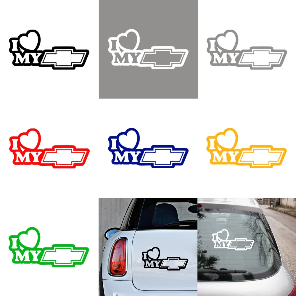 Chevy Bowtie Decals Back Window