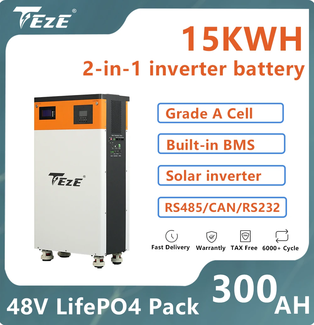 Teze-48v-51-2-v-300ah-lifepo4-batterie-15kwh-power-wall-all-in-one ...