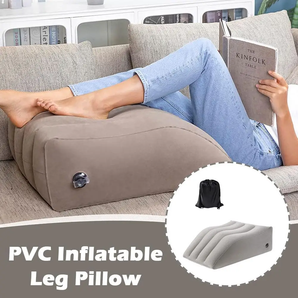 Portable-Inflatable-Elevation-Wedge-Leg-Foot-Pillow-Elevation-Camping ...