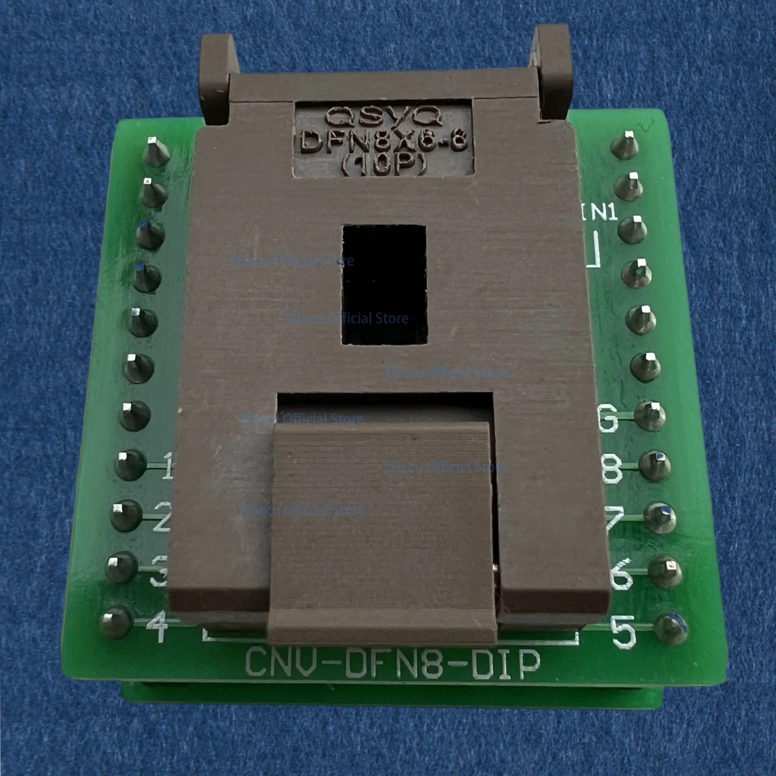 Tomada universal e adaptador para chips IC, flash BIOS, DFN8, QFN8 ...