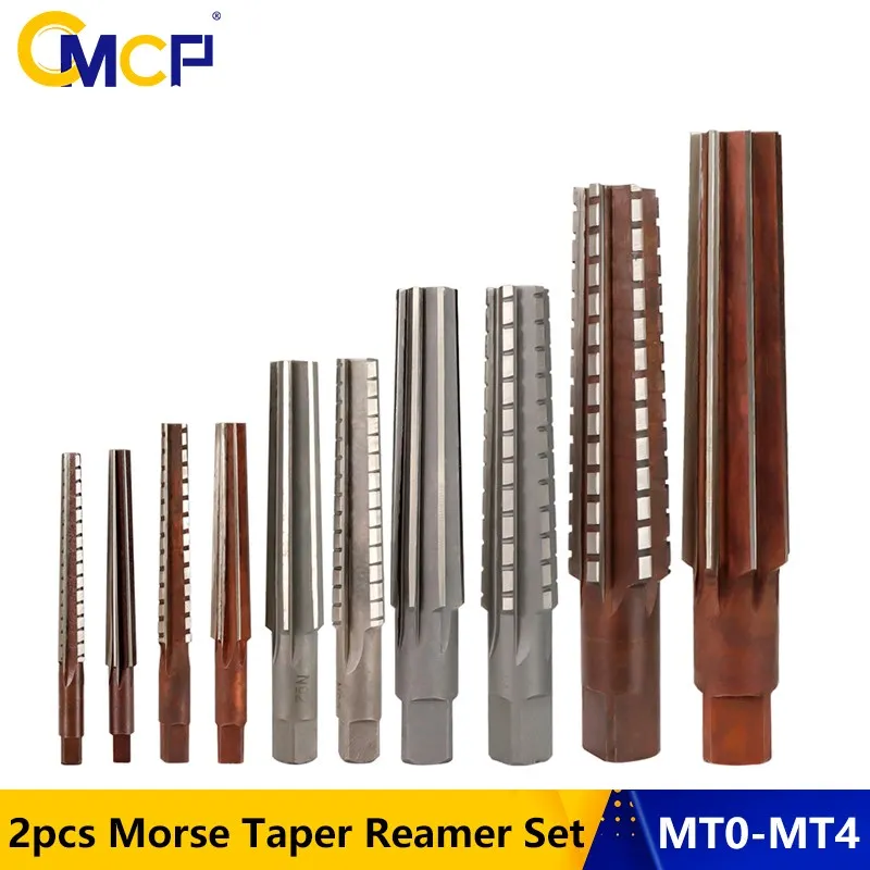 CMCP-2pcs-Morse-Taper-Reamer-Set-MT0-MT1-MT2-MT3-MT4-Steel-Hand-Reamers ...