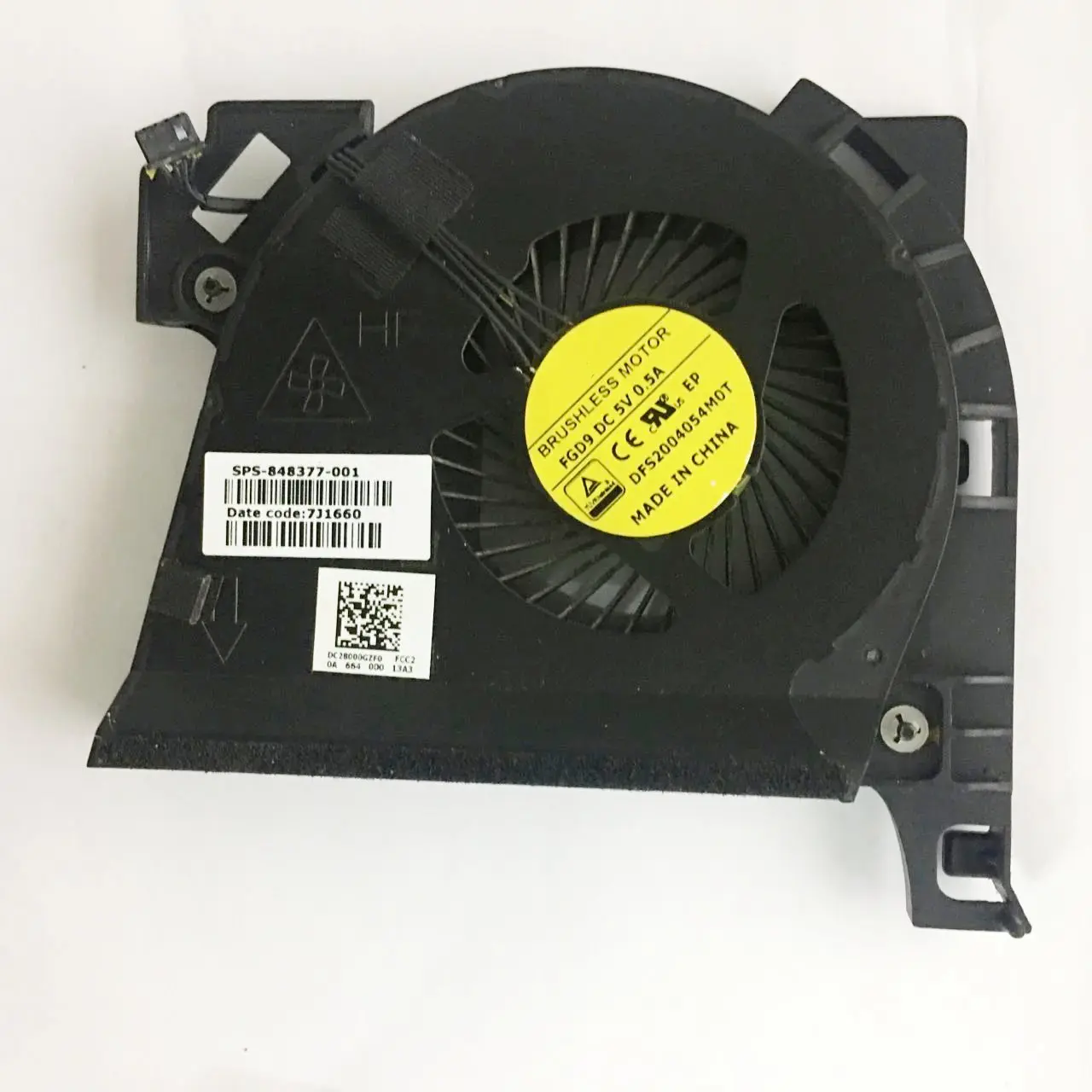 Computer CPU Cooling Fans For HP ZBOOK 17 G3 848378-001 848377-001 FGD9 ...