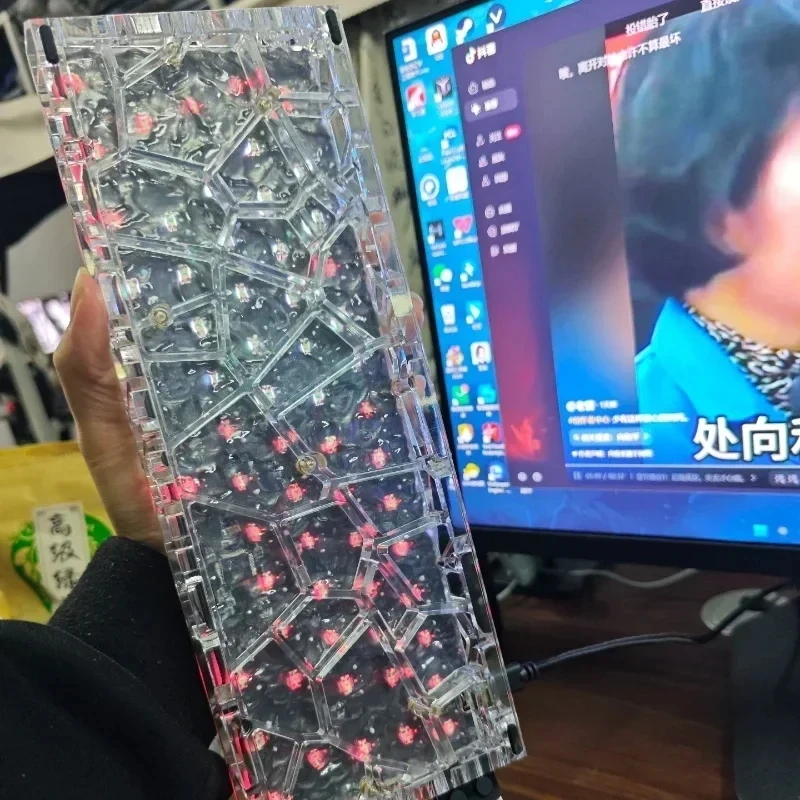 LOBO GH60 Hollow Keyboard Case Custom for MADCATZ Mad60/AULA Win60 ...