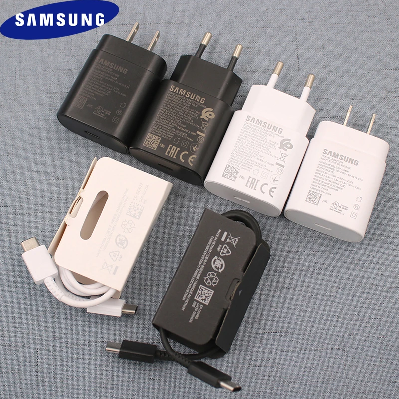 Original Samsung 25w Adaptador De Carregador Galaxy A53 A33 A73 A52 A72 ...