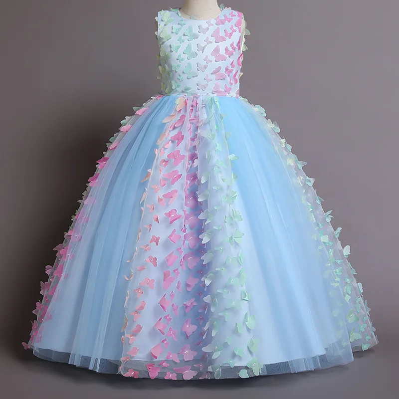 Fancy-teens-Girls-Long-Dresses-Birthday-party-Formal-Evening-Gown ...