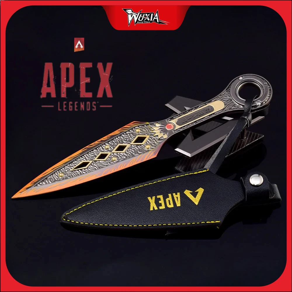 22cm-Apex-Legends-Heirloom-Weapon-Wraith-Kunai-Game-Metal-Katana-Ninja ...