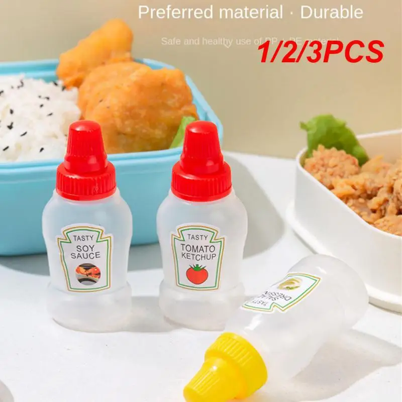 1-2-3PCS-Mini-Sauce-Bottles-Colored-Sauce-Containers-Tomato-Sauce ...