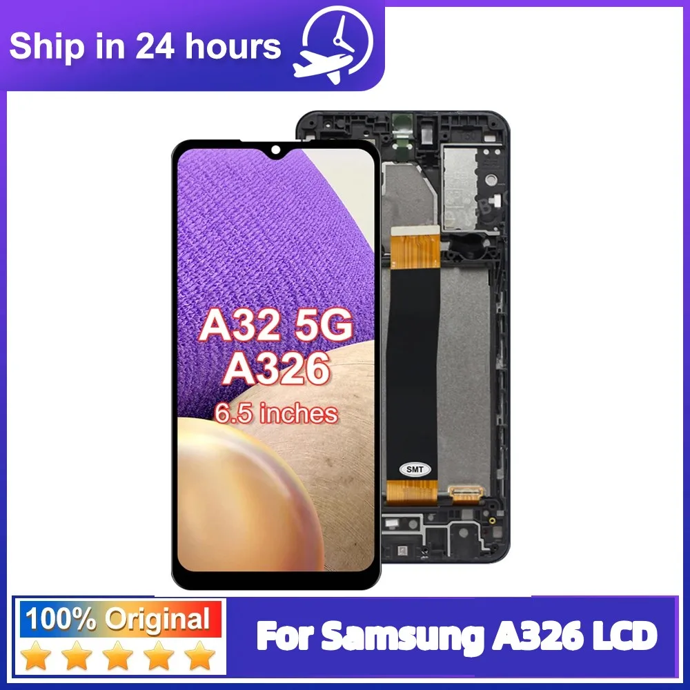 Original A326 Lcd Competible For Samsung Galaxy A32 5g A326 A326b A326u ...