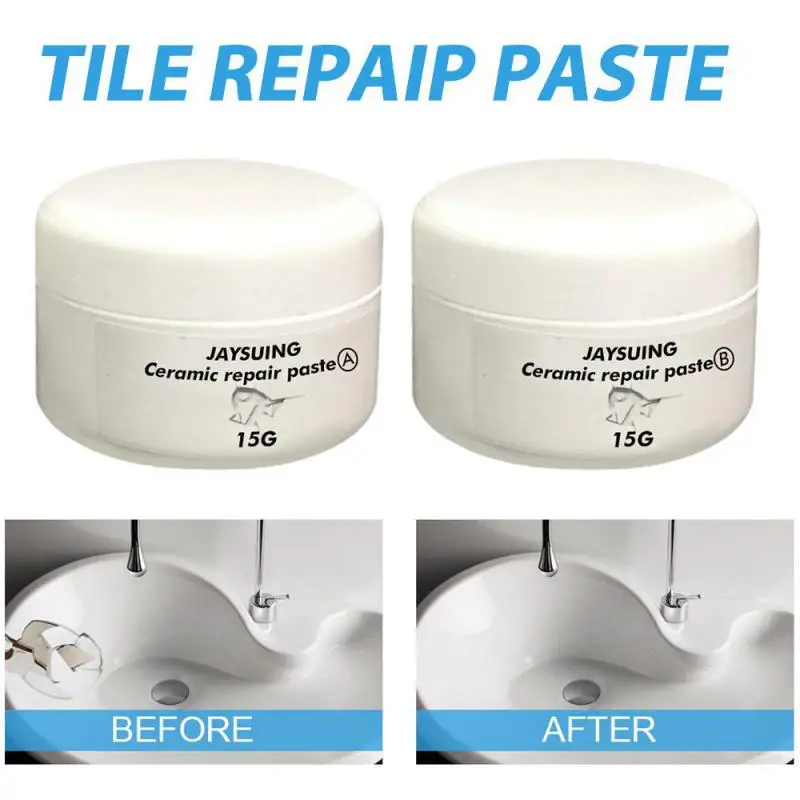 30g Effective Ceramic Repair Paste Repair White Tile Repair Agent ...