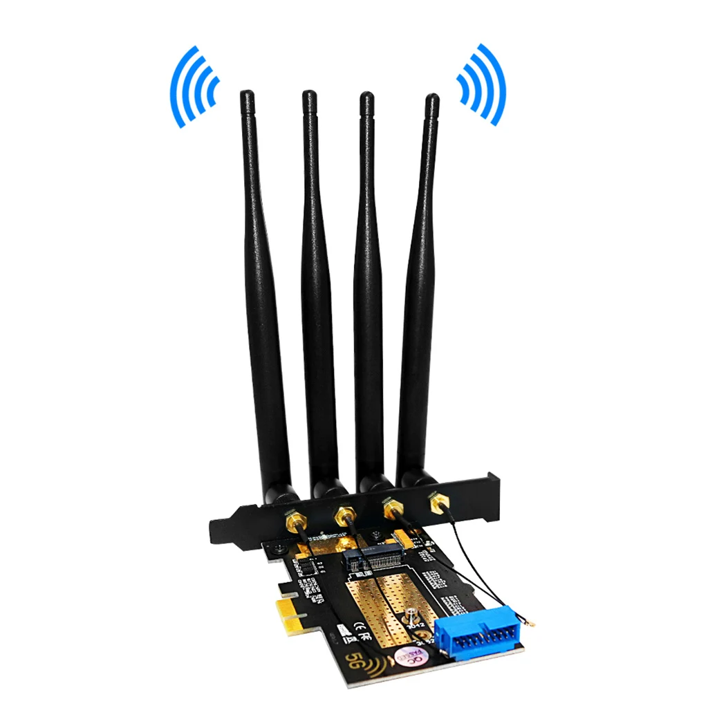 PCI-E 1X M.2 B Key USB3.0 y PCIe interfaz Nano SIM Dual 5G WWAN tarjeta ...