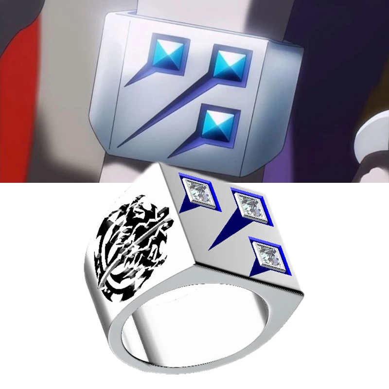 Anime OVERLORD Shooting Star Cosplay Ring YGGDRASIL Ainz Ooal Gown ...