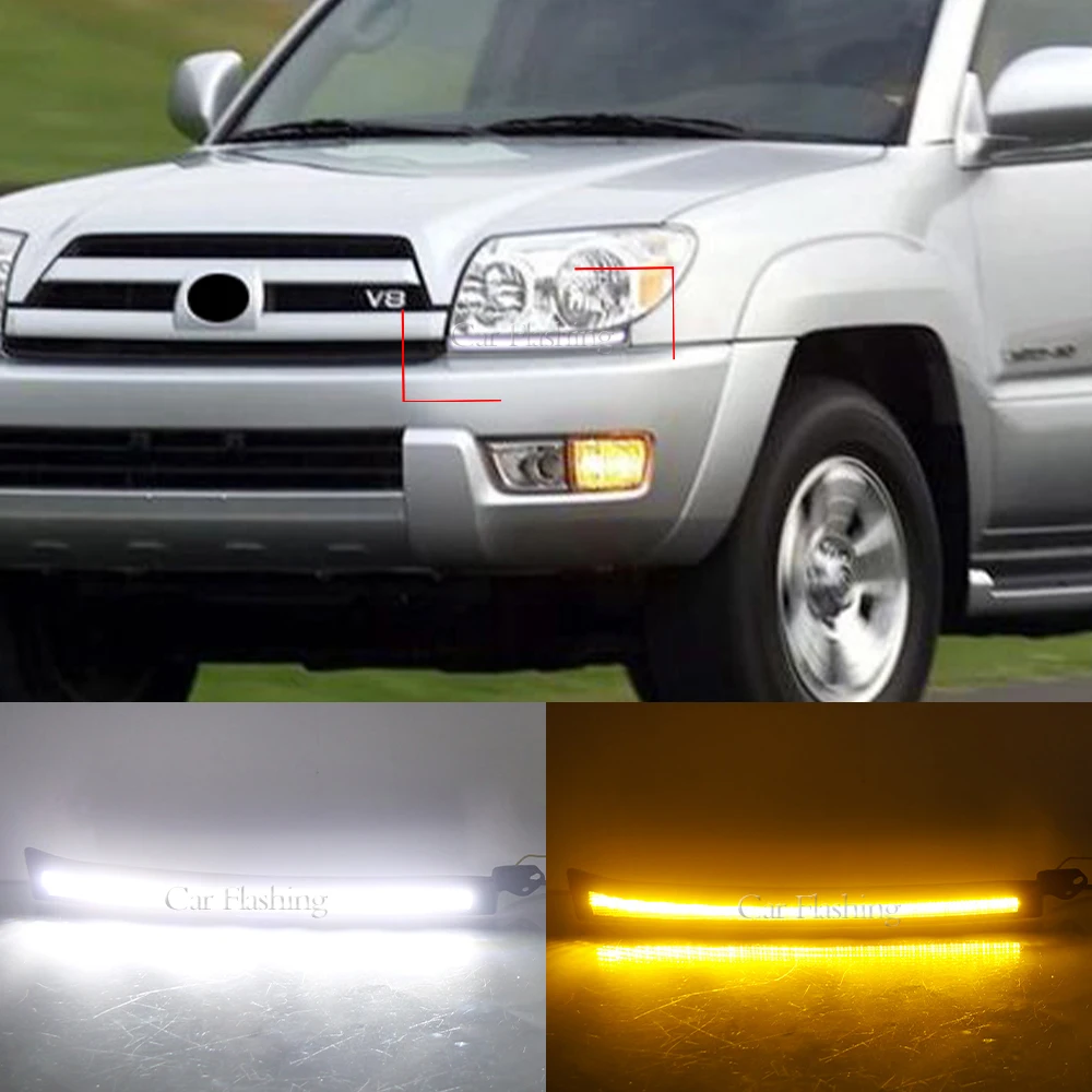 Car-LED-Daytime-Running-Light-For-Toyota-4-Runner-4Runner-2003-2004 ...