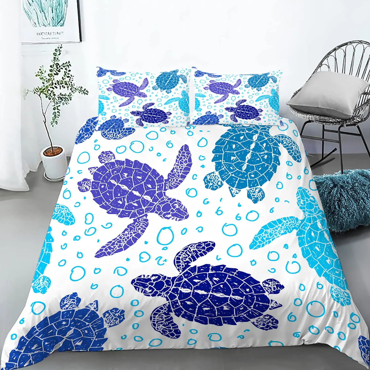 Premium Sea Turtle Bedding Set - Turtle Awesome