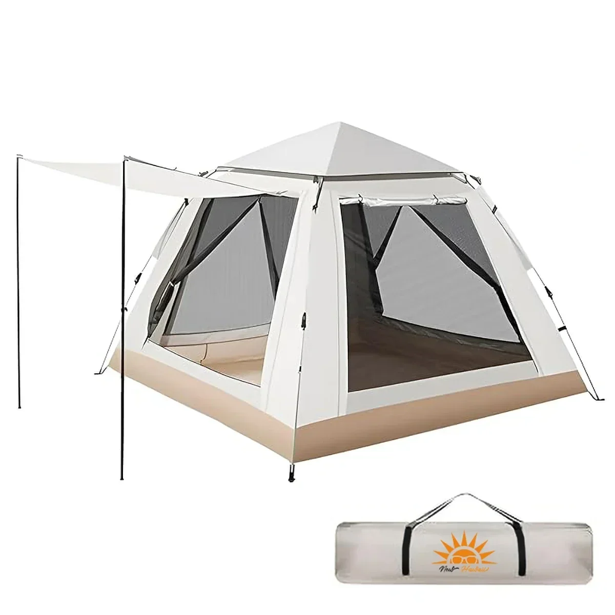 One-Touch-Automatic-Tent-Camping-Tents-4-Person-Beach-Portable-Camp ...