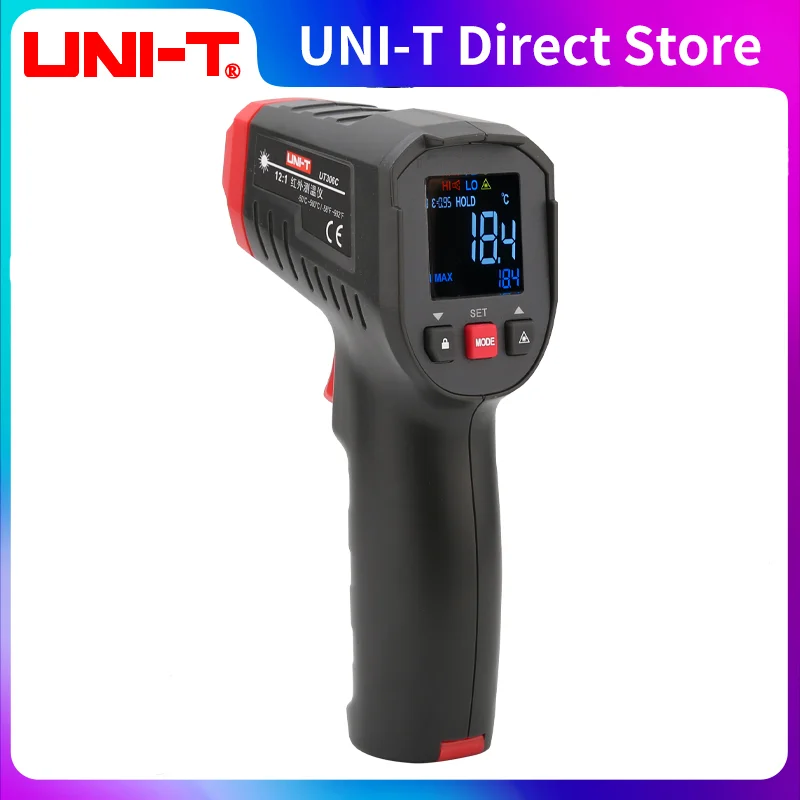 UNI T Digital Infrared Thermometer UT306C UT306 PRO Industrial Non ...