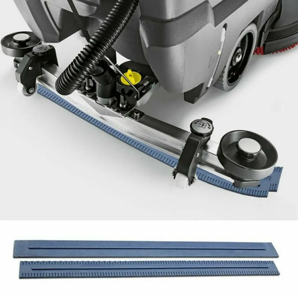 Floor Rubber Squeegee Blade Floor Scrubber Parts Water Retaining ...