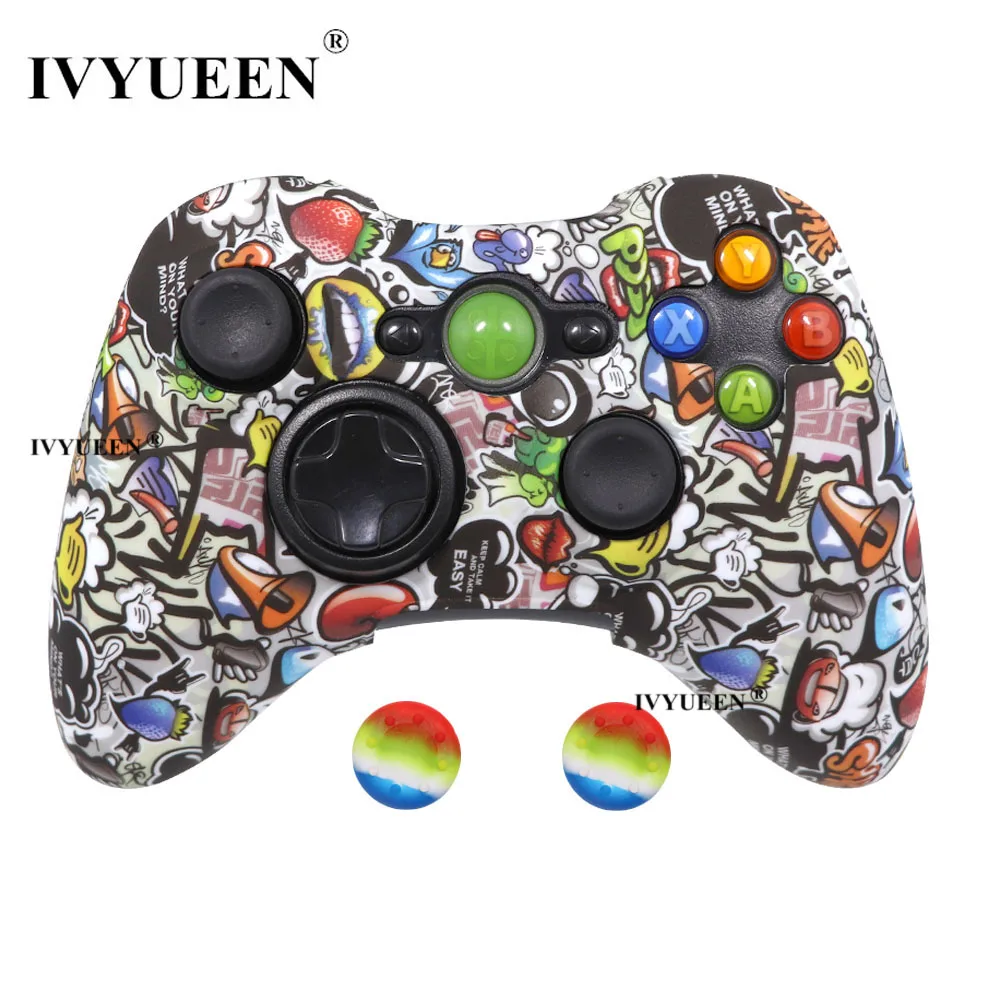 Graffiti D - IVYUEEN-Juste de protection en silicone pour Microsoft ...
