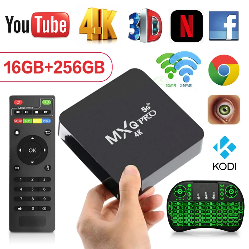 Reproductor Multimedia PRO 4K para TV inteligente, decodificador con ...