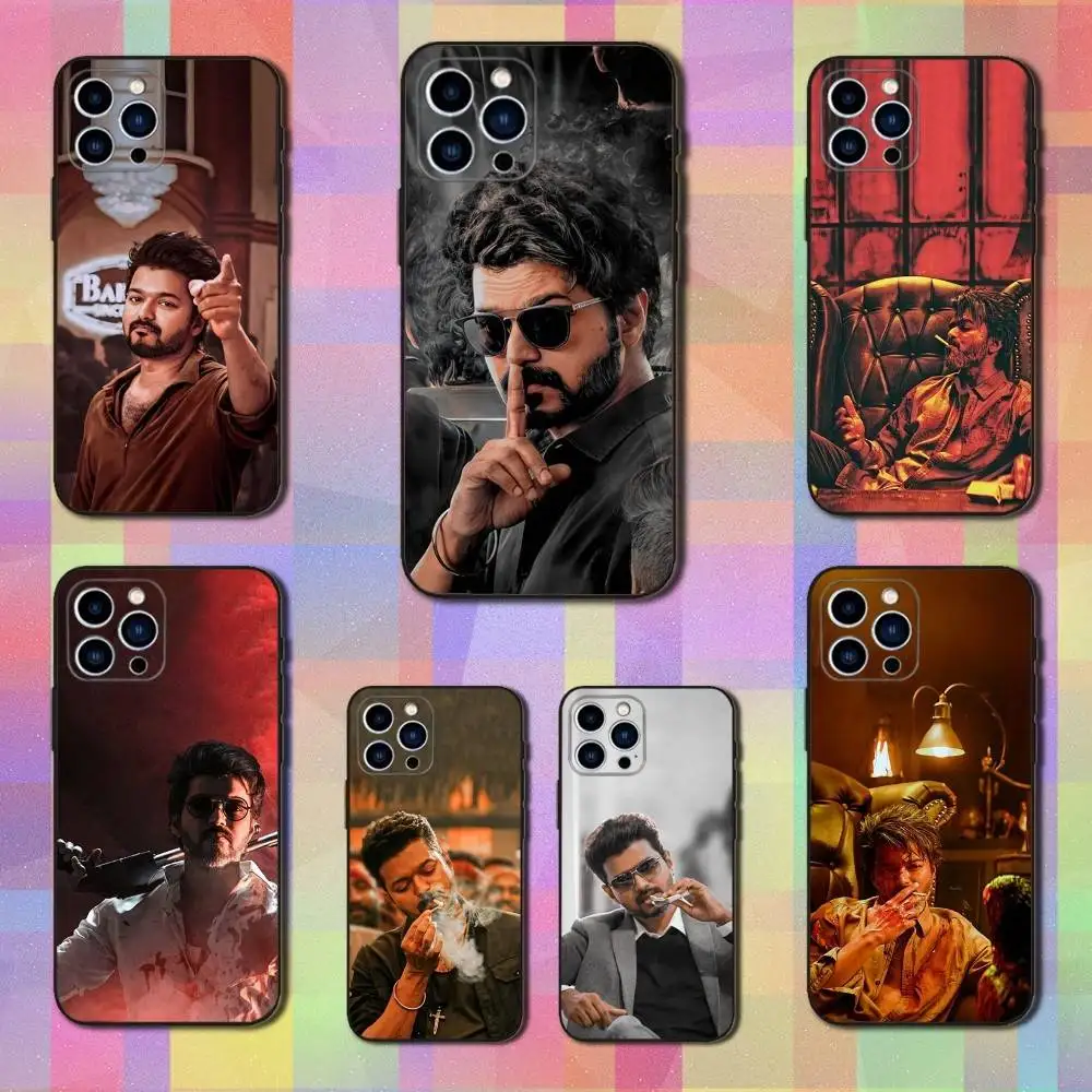 Actor T-thalapathy V-vijay Phone Case For iPhone 16,15,14,17,13,12,11 ...