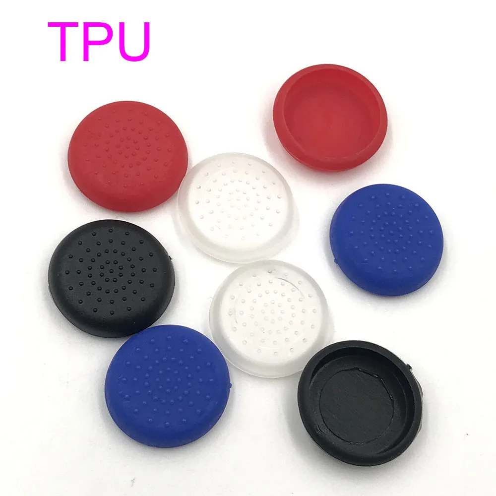 100 PCS TPU Joystick Grips cap For PS4 Controller Silicon Thumb Stick ...