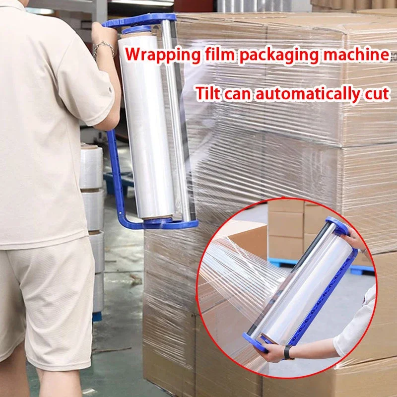 Wrapping-Film-Packaging-Machine-Manual-Metal-Cuttable-Membrane-Puller ...