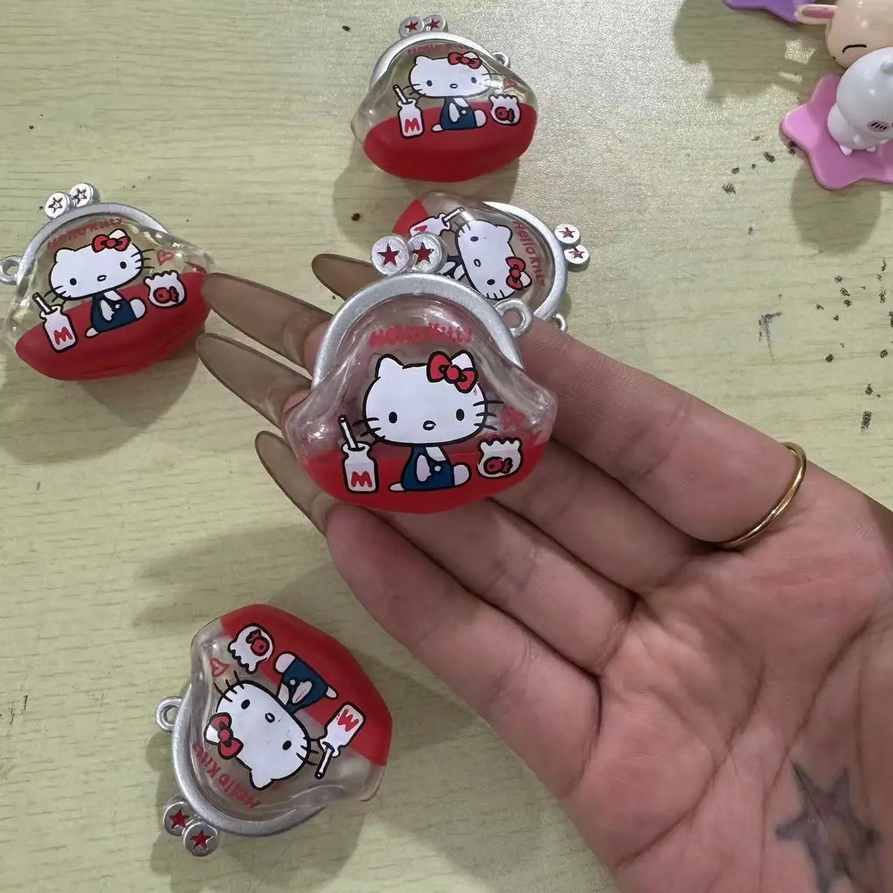 Sanrion-Hello-Kitty-figura-mu-eca-de-dibujos-animados-colgante-adornos ...