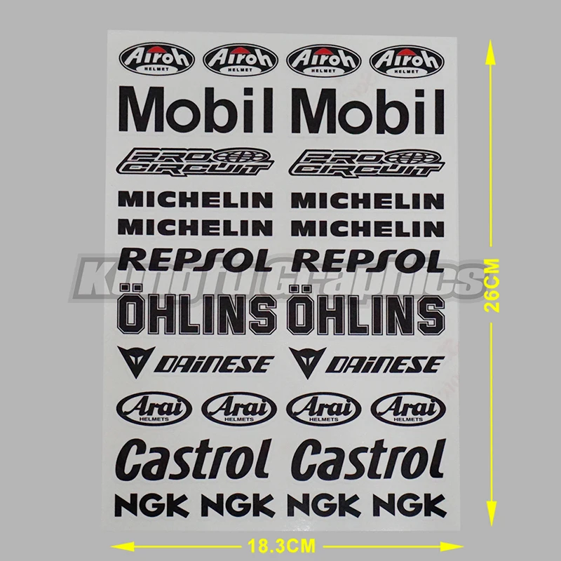 Motocross Sponsor Logos