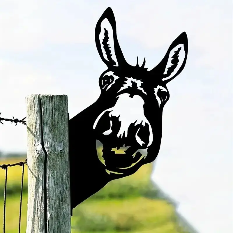Donkey Head Silhouette