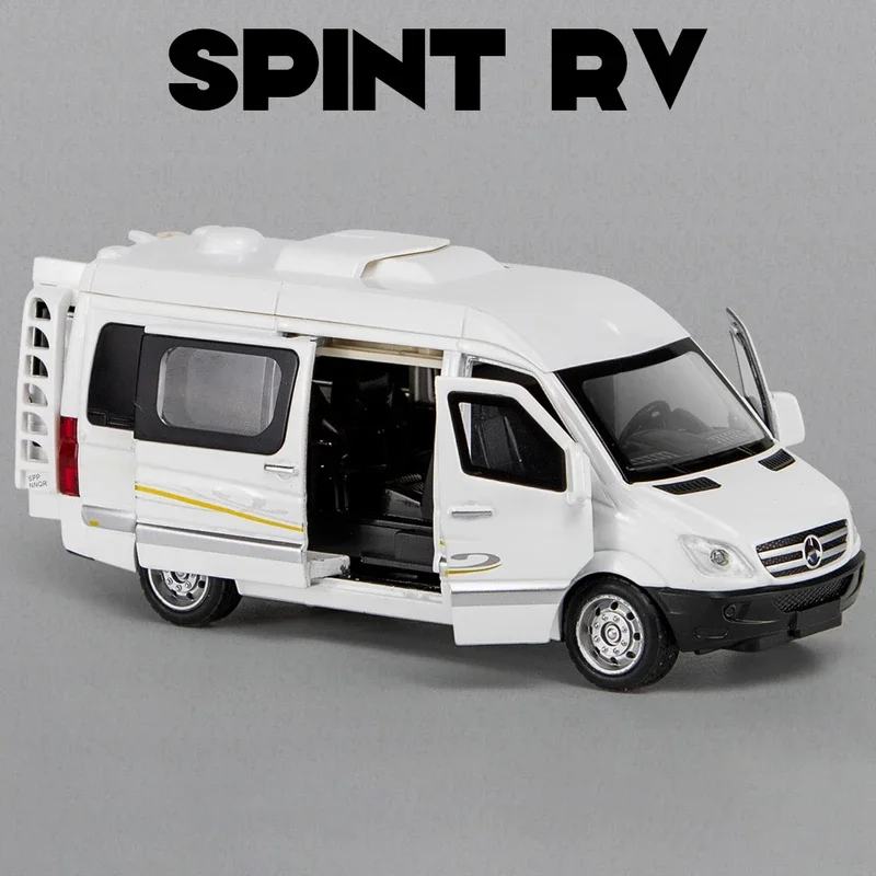 1:32 Mercedes Benz Sprinter RV Alloy Car Model Diecasts & Toy Vehicles ...