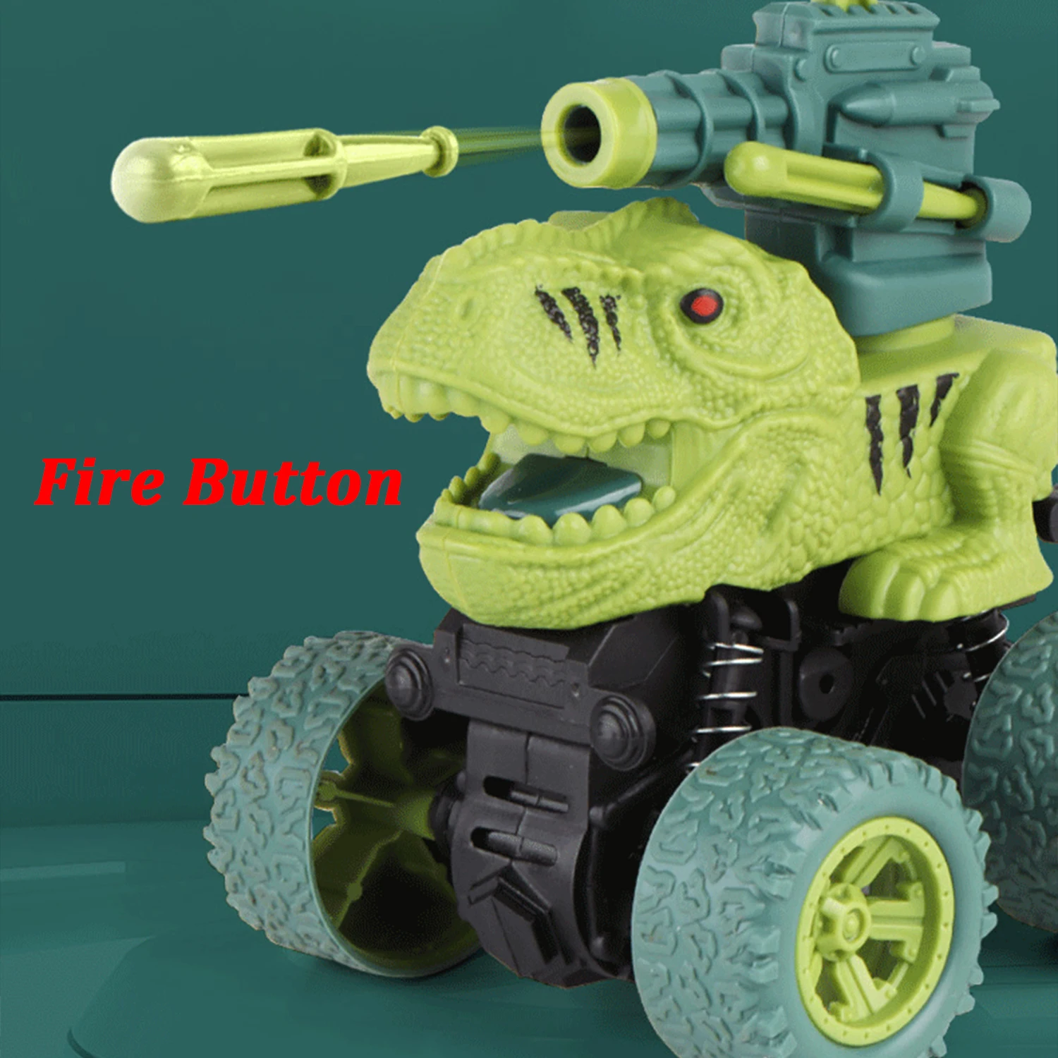 Dinosaur-Inertia-Missile-Ejection-Vehicle-Toys-Four-wheel-Drive-Off ...